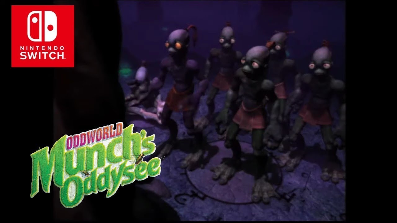 ODDWORLD Munch's Oddysee : gameplay Nintendo SWITCH - YouTube