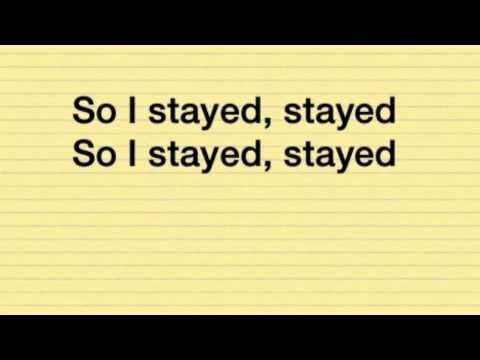 Kygo - Stay ft. Maty Noyes (Lyric video) - YouTube