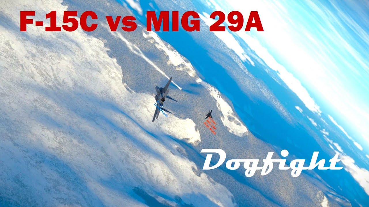 Air Superiority - Cinematic Dogfight F15C Vs Mig29A | DCS Eagle vs ...