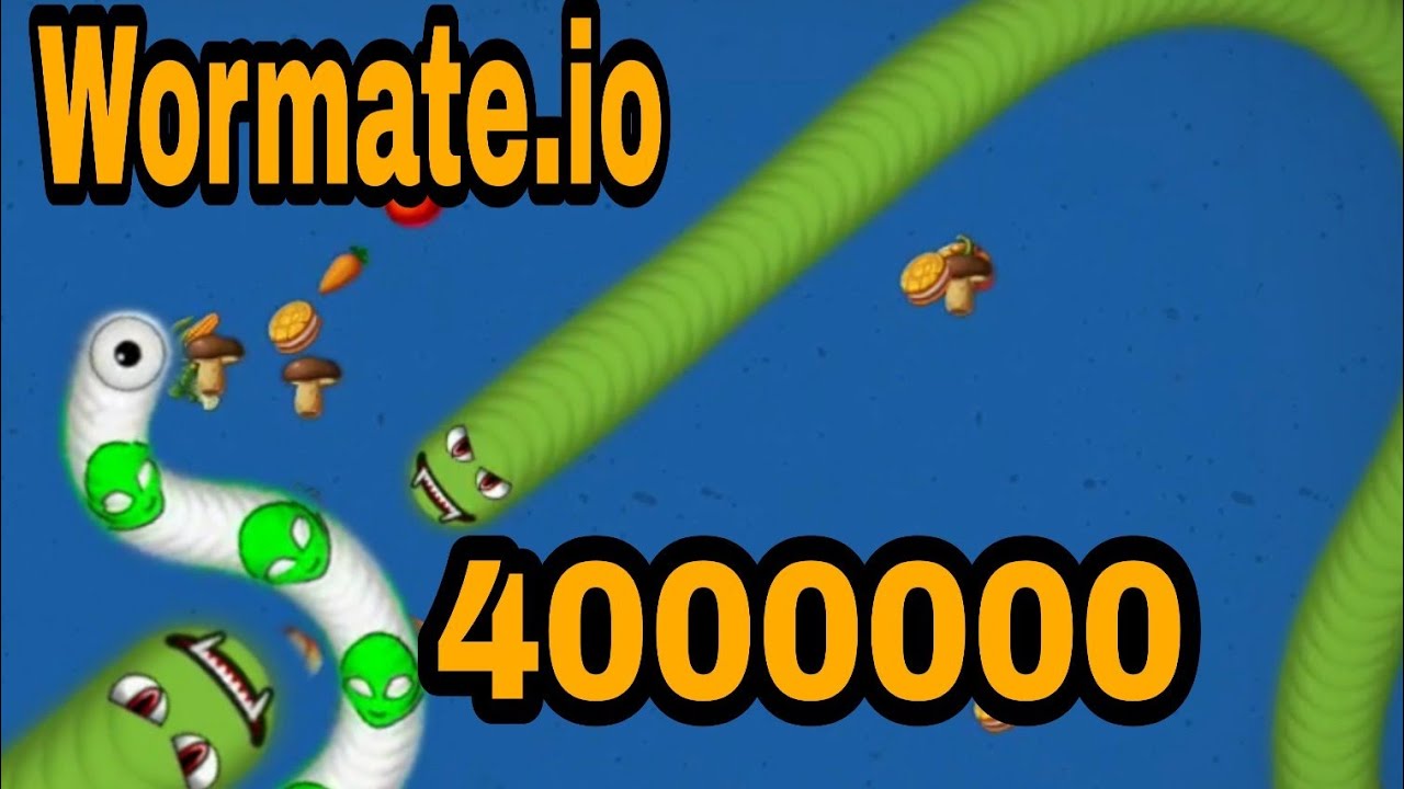 Wormate io 2020 | Game Con Sâu | Game Con Giun Cực Đỉnh | Rắn Săn Mồi ...