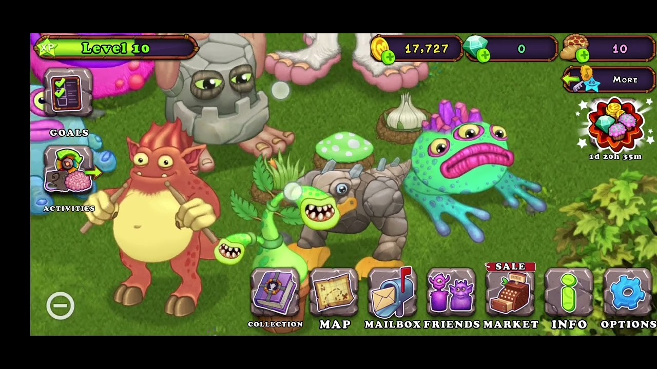 My singing monster game come let's play. - YouTube