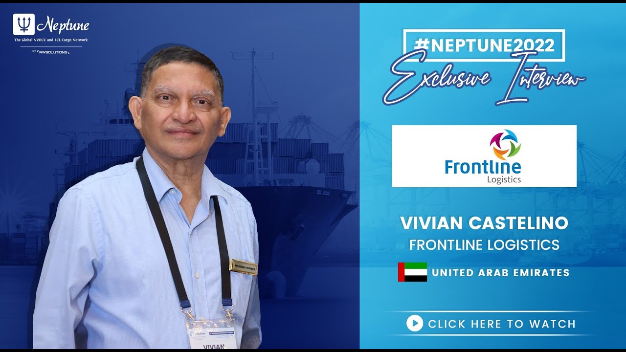 Interview with Vivian Castelino of Frontline Logistics - YouTube