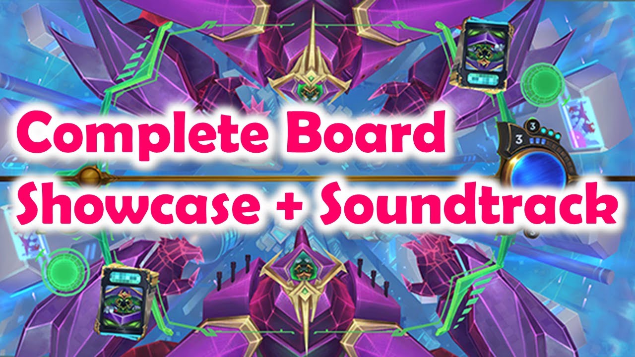 The Final Stage Board Showcase w/ Soundtrack & Interactive Elements ...