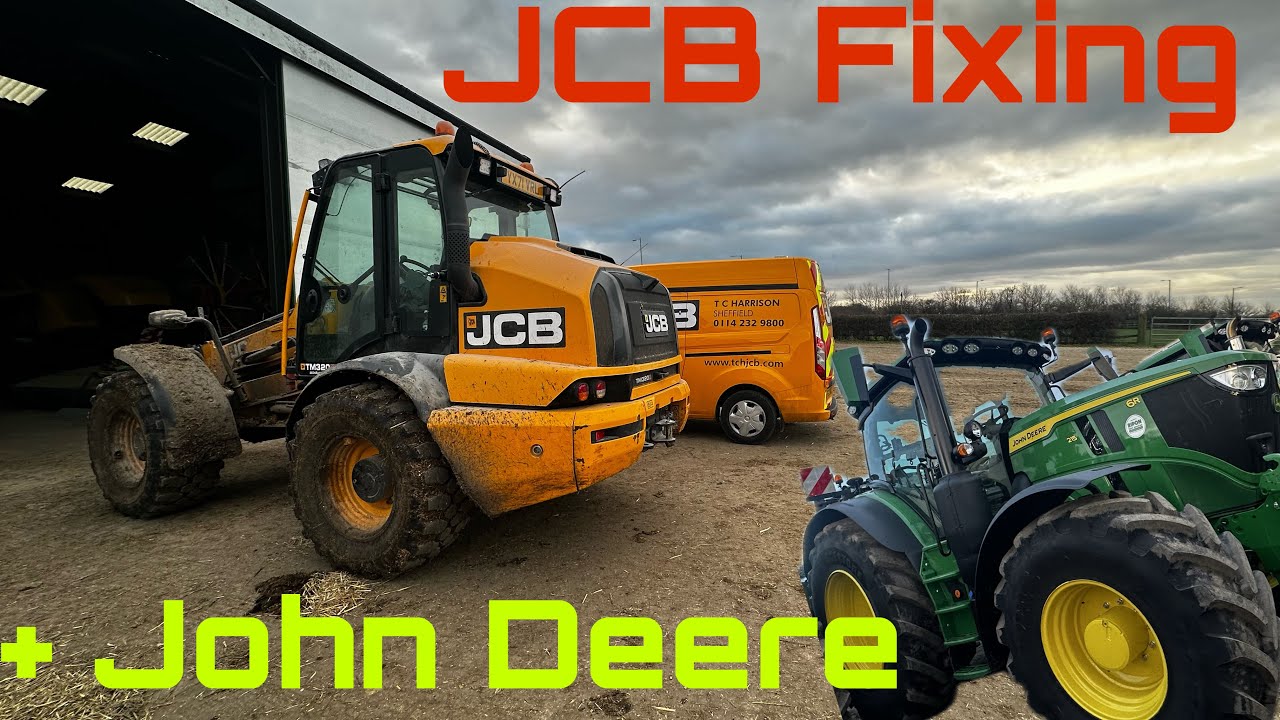 JCB Fixing, and Lots of John Deeres… Even Some Masseys! - YouTube