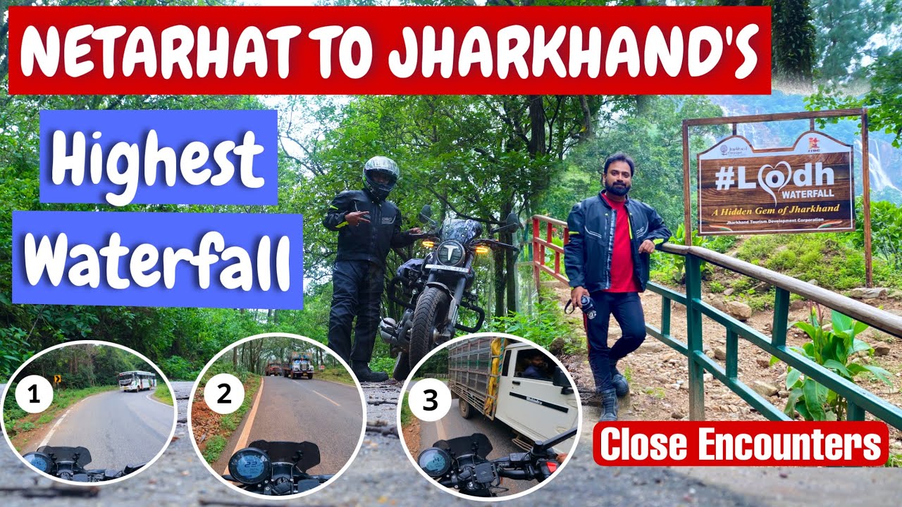 Netarhat to Jharkhand’s Highest Waterfall Lodh waterfalls 2023 ...