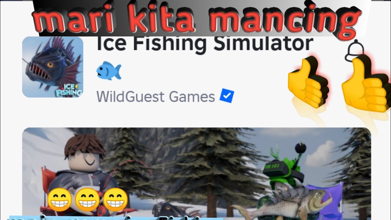 main game ice Fishing simulator - YouTube
