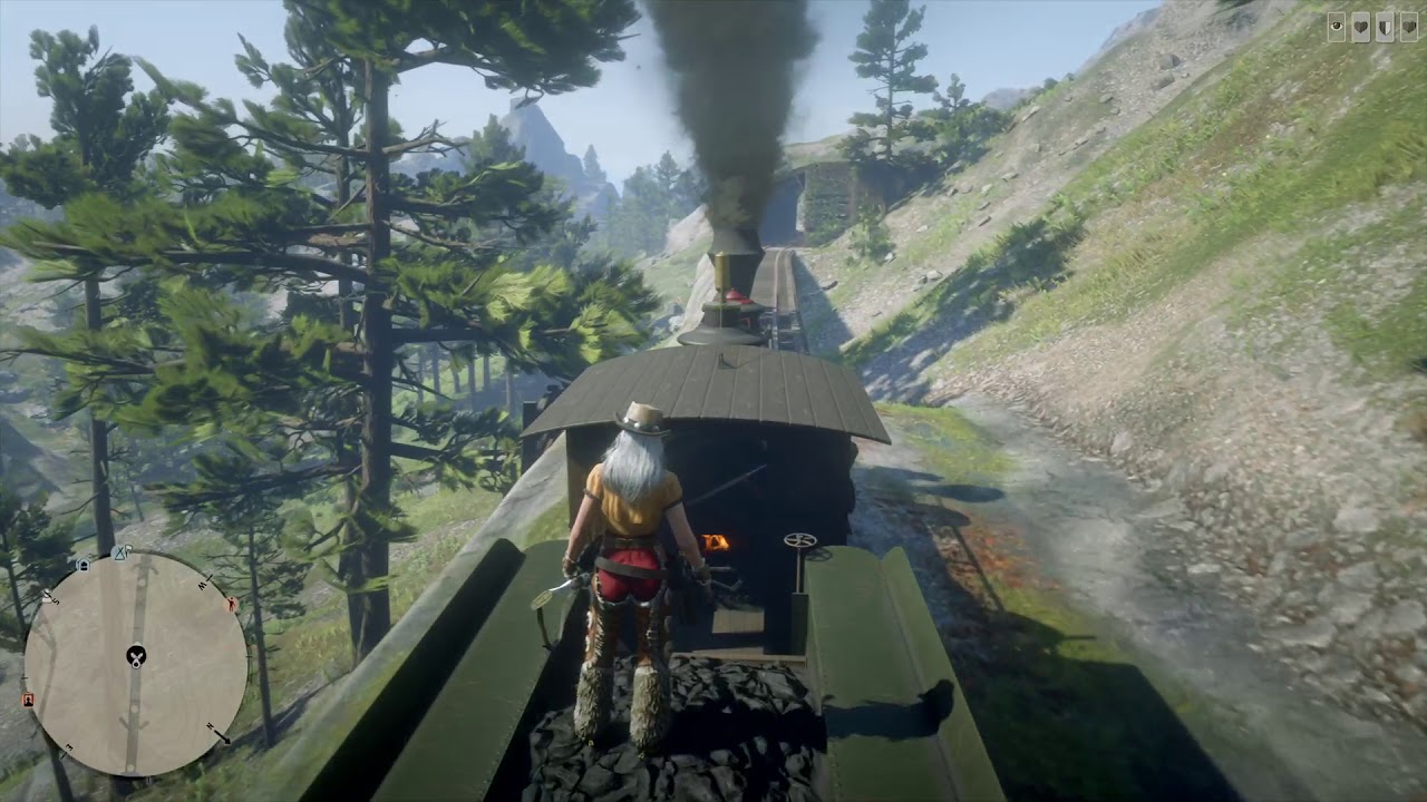 Red Dead Redemption 2_Train ride part 2 - YouTube