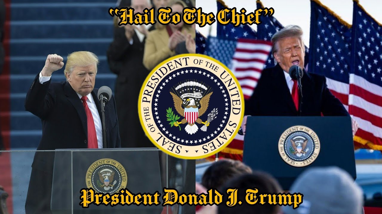 "Hail To The Chief" | US Presidential Anthem | President Donald J ...