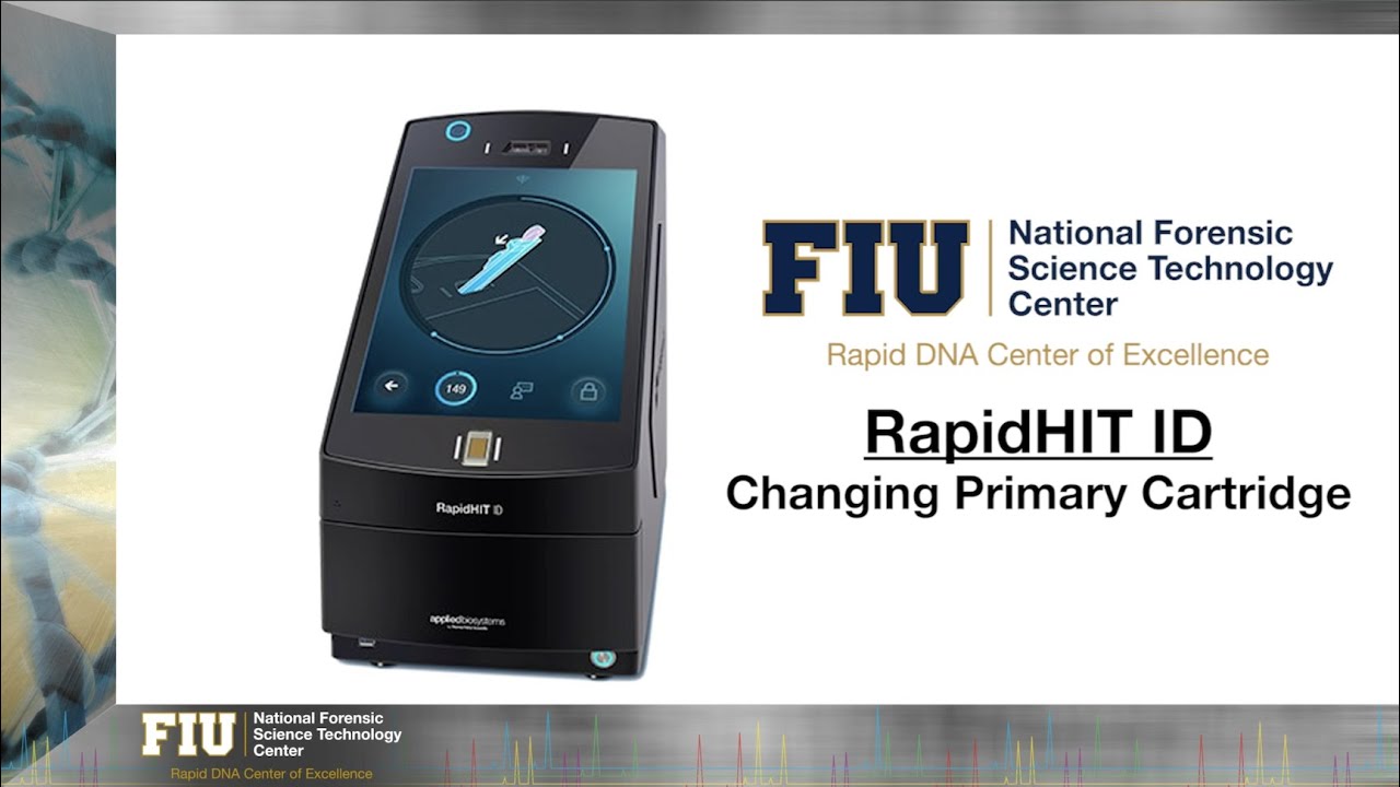 RapidHIT ID - Changing Primary Cartridge - YouTube