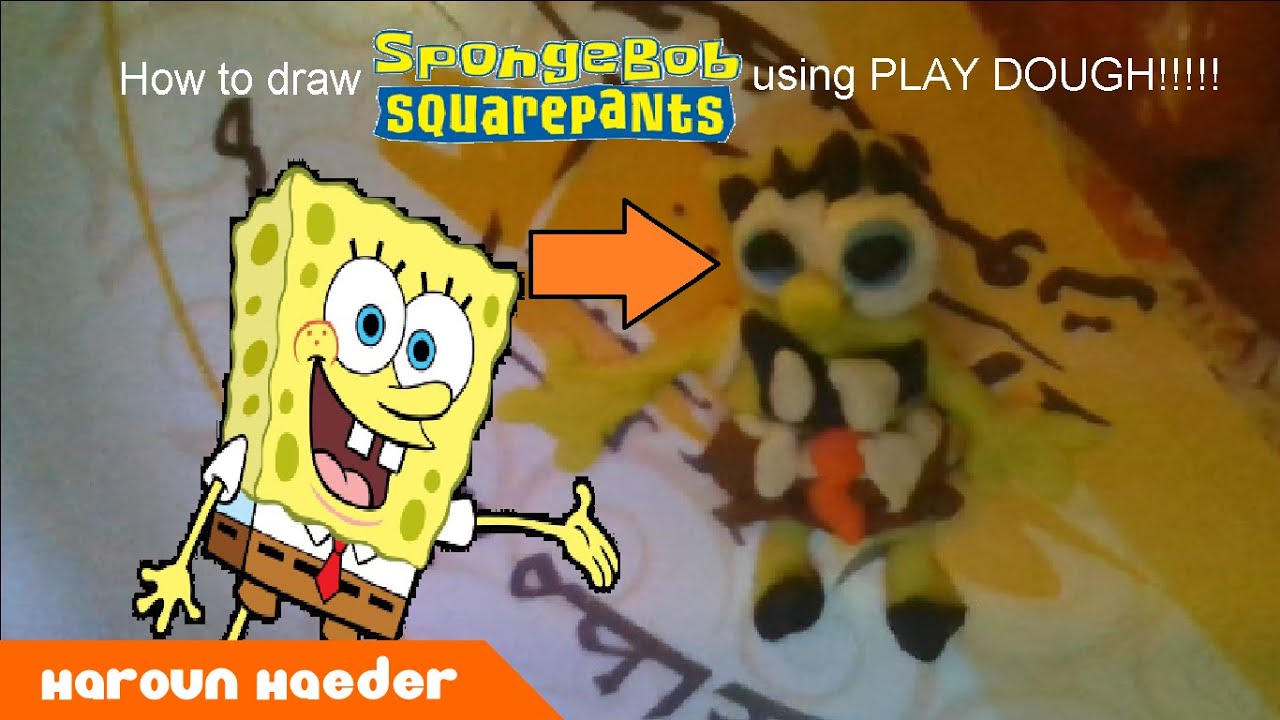 How to make SpongeBob using Play Dough!! - YouTube