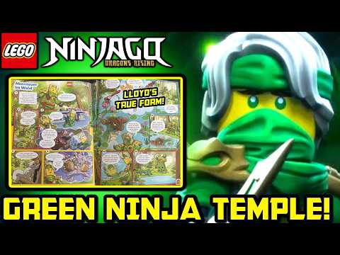 New Season 4 Lloyd Info! 🐲 True Form, Green Ninja Temple! Ninjago Dragons Rising Season 4 News!