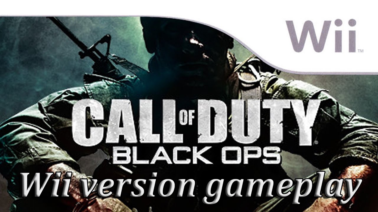 Call of Duty Black Ops (Wii) | Over 30-minute gameplay - YouTube