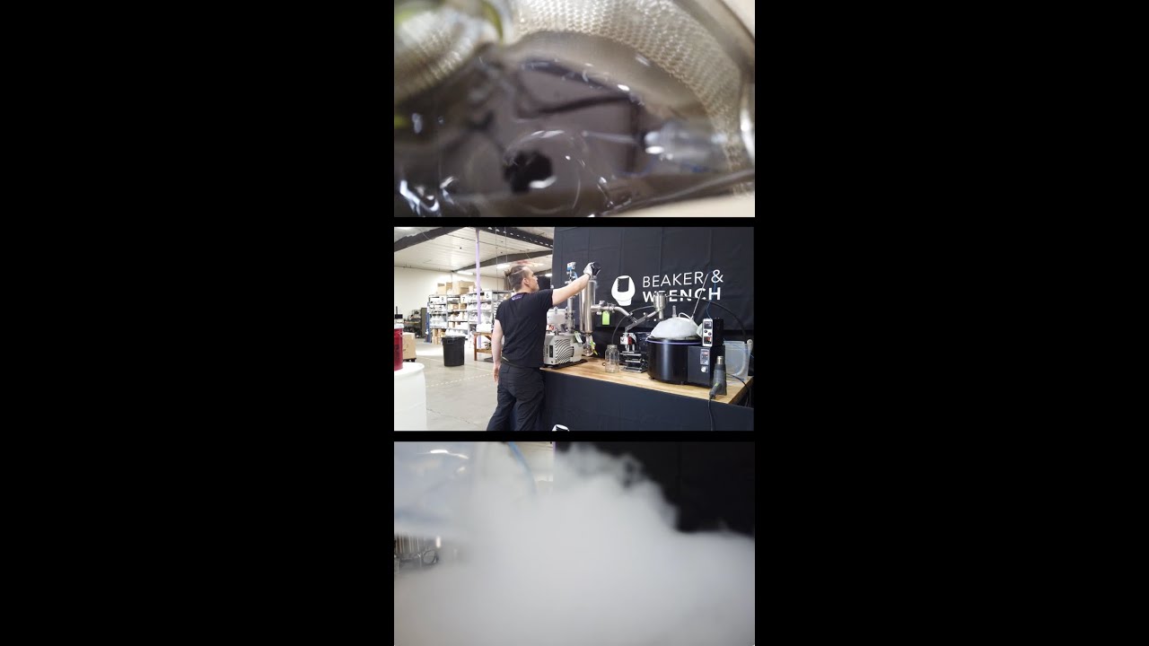 Running the B&W complete turnkey short path system - YouTube