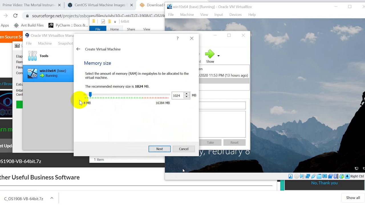 Installing Linux OS on virtualbox with existing vhd file - YouTube