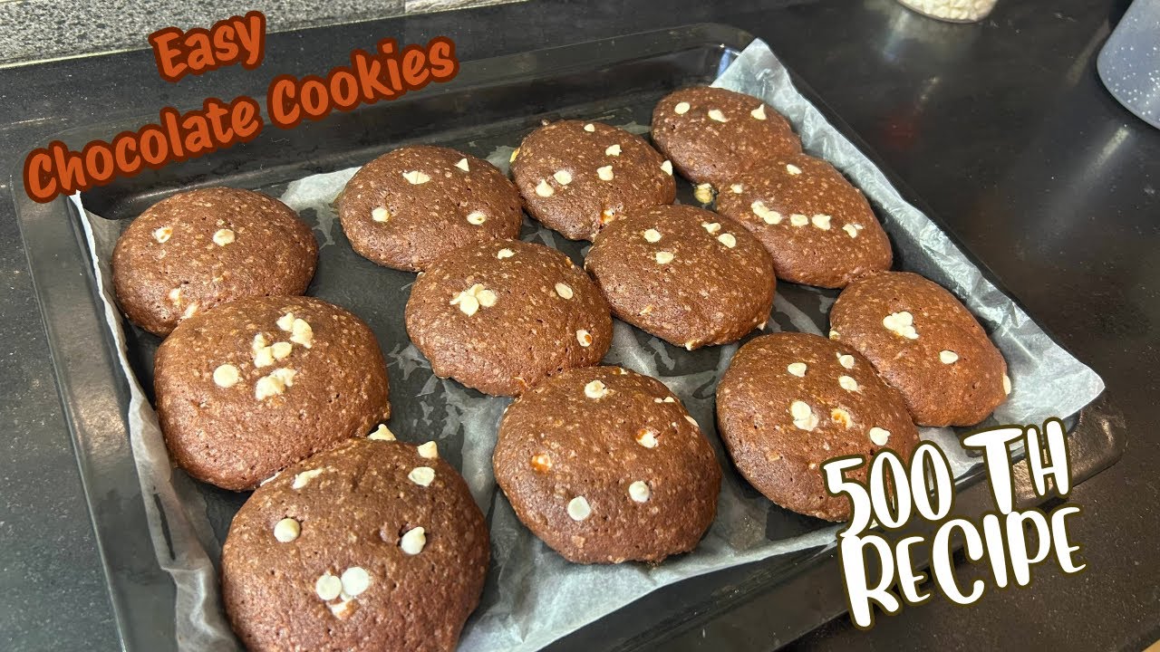 Simple Chocolate Cookies Recipe | Easy Homemade Cookies - YouTube