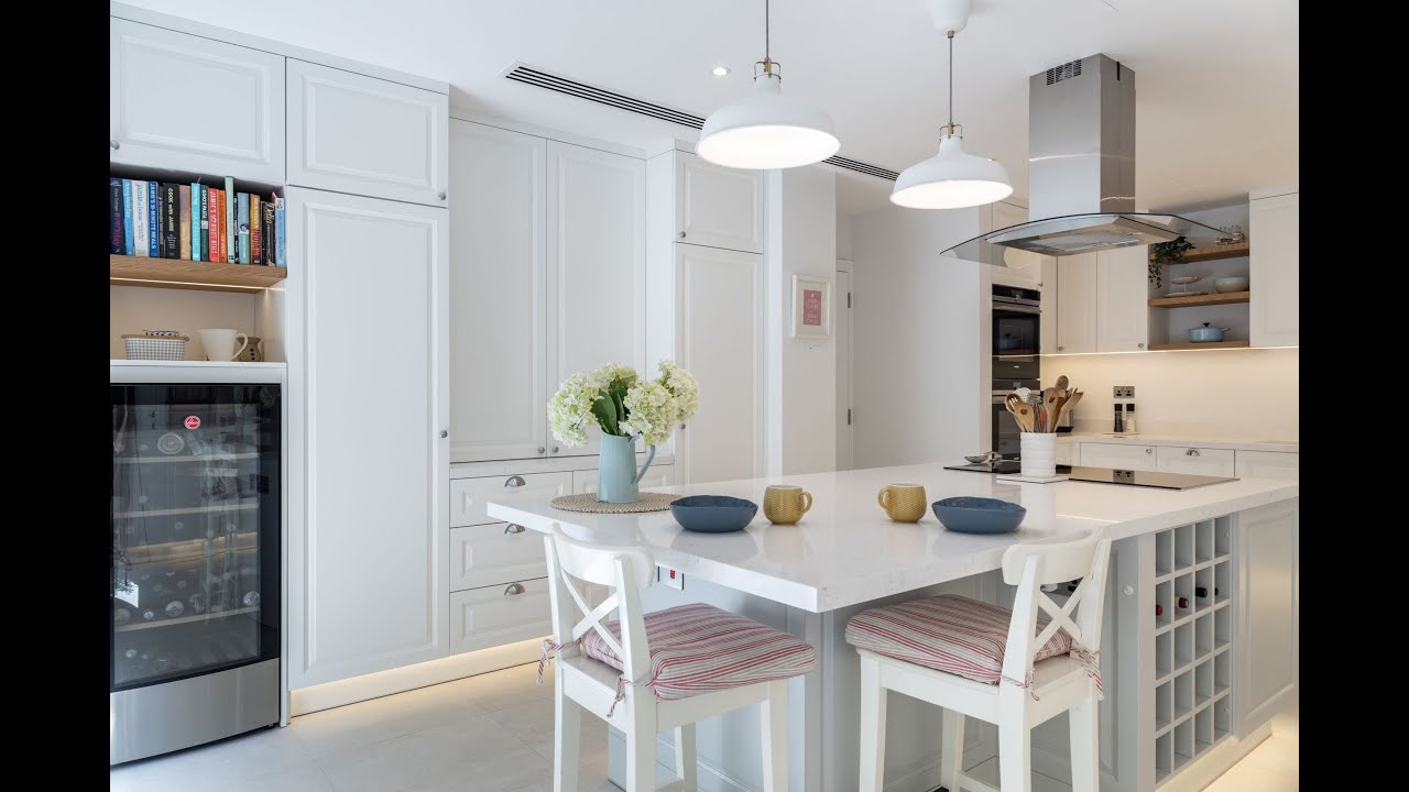 Arabian Ranches Al Mahra Custom Kitchen - YouTube