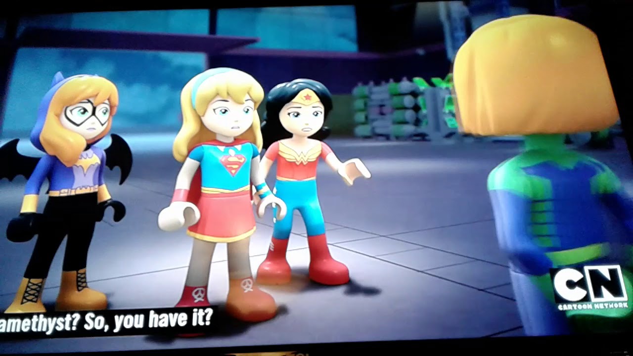 Lego Brain Drain That Wasn't Me Clip DC Superhero Girls - YouTube