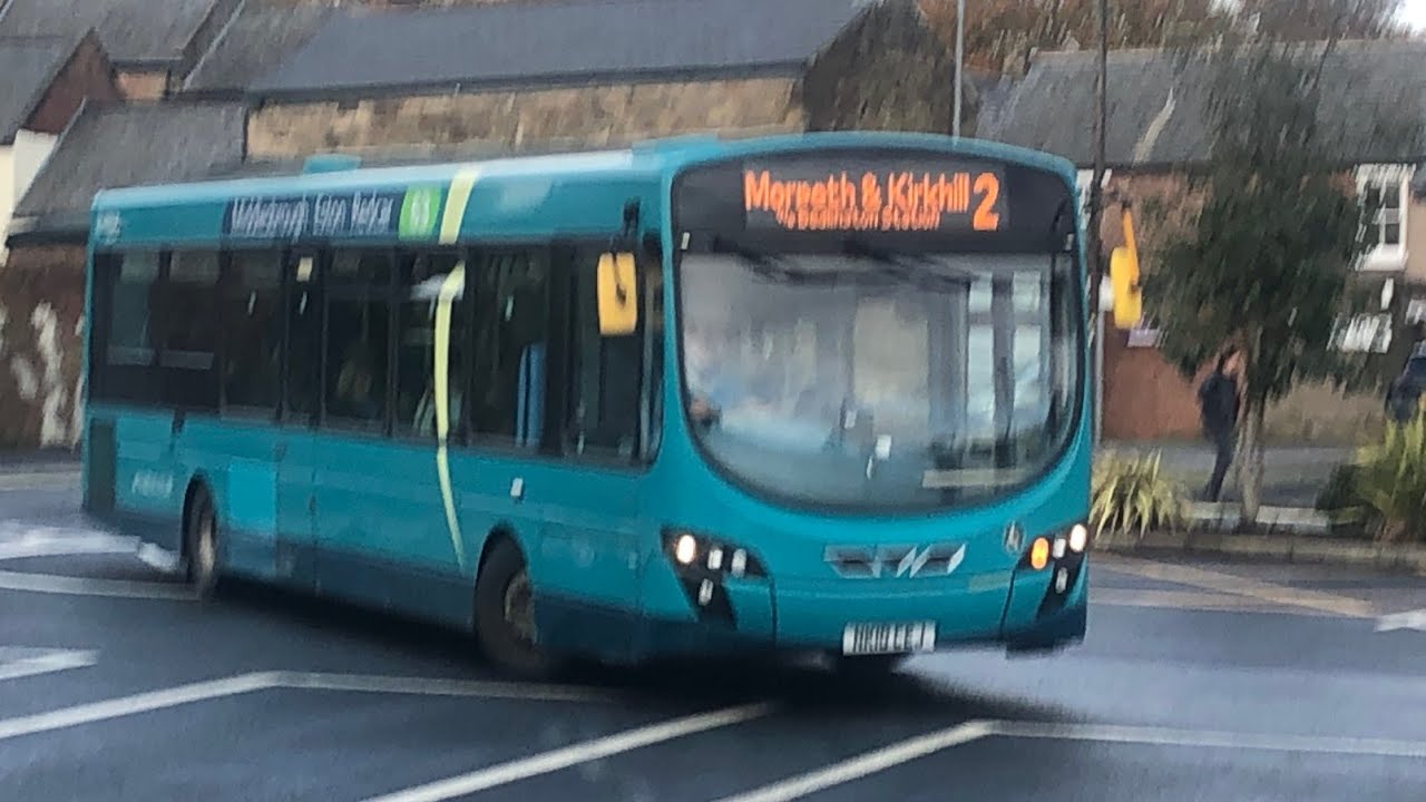 On Loan to Northumbria: Arriva Durham County VDL SB200 Wright Pulsar 2 ...