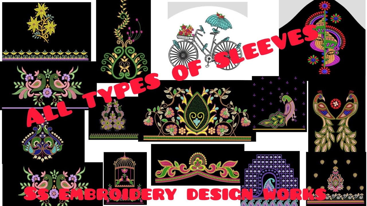 all types of sleeves design for blouse /many design on hands ...