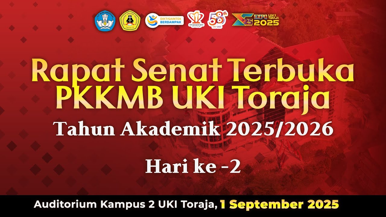 PKKMB UKI Toraja Hari ke 2 - YouTube