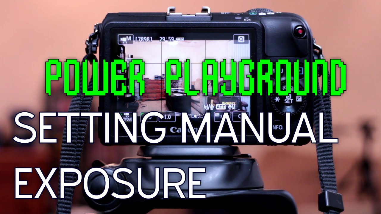Quickly Setup Manual Exposure for DSLR Cameras - YouTube