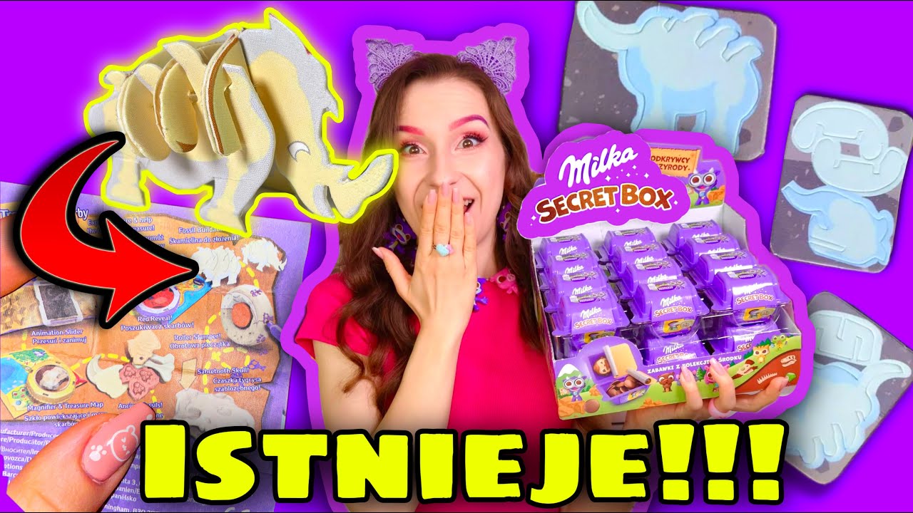 ZNALAZŁAM NOWĄ FIGURKĘ W NAJNOWSZEJ SERII MILKA SECRET BOX!😱💜🐮 - YouTube