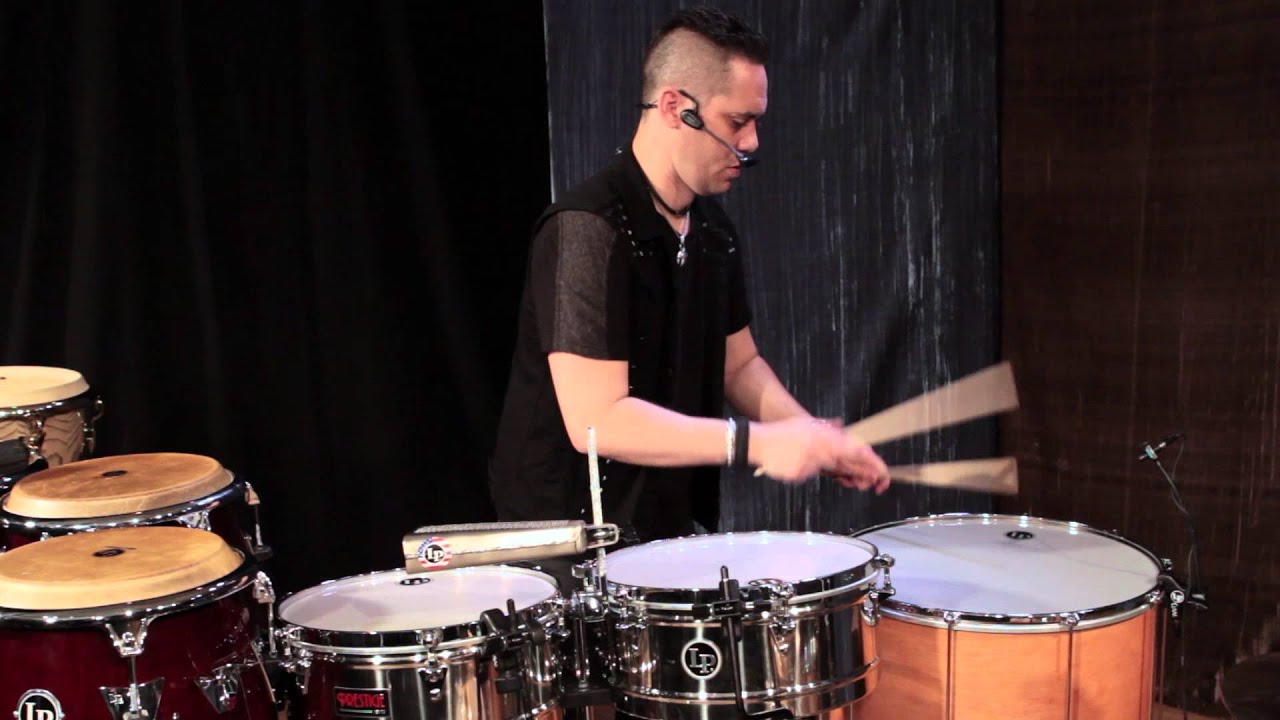 Oscar Santiago - Using the LP Surdo in Heavy Metal - YouTube