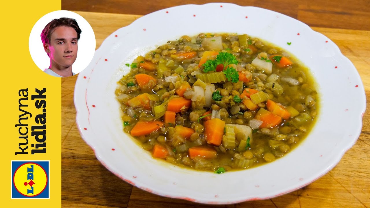 Francúzska šošovicová polievka 🥕 | Viktor Nagy | Kuchyňa Lidla - YouTube
