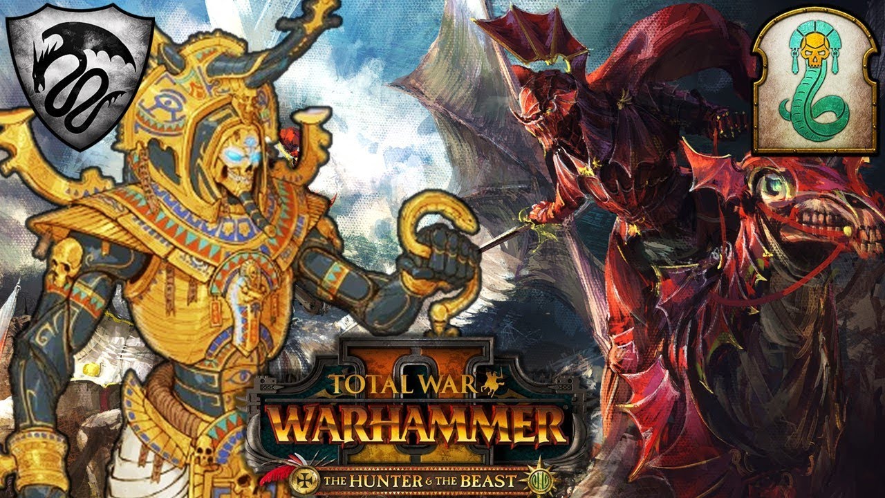 MASTERS OF THE DEAD - Blood Dragons vs. Tomb Kings - Total War ...