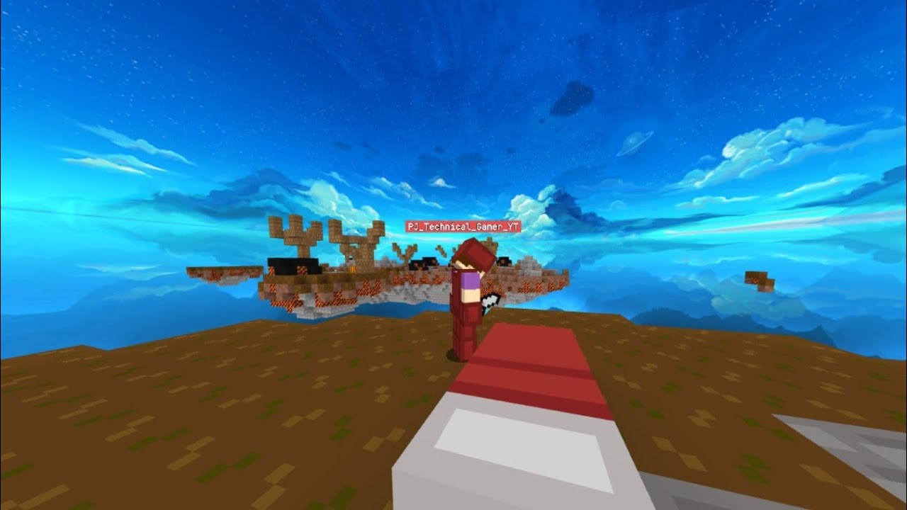 Bloxd.io Bedwars playing with Swift client x realistic sky! - YouTube