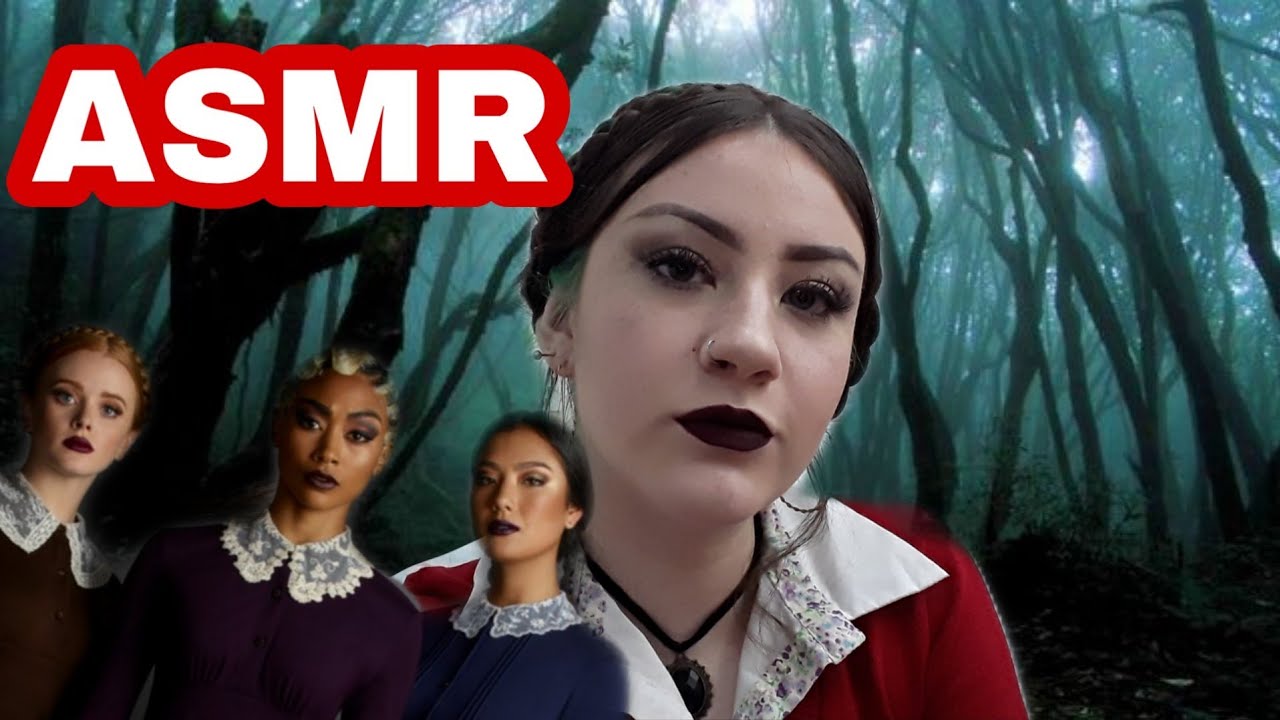 ASMR- ME TRANSFORMANDO NA DORCAS DE "O MUNDO SOMBRIO DE SABRINA" - YouTube