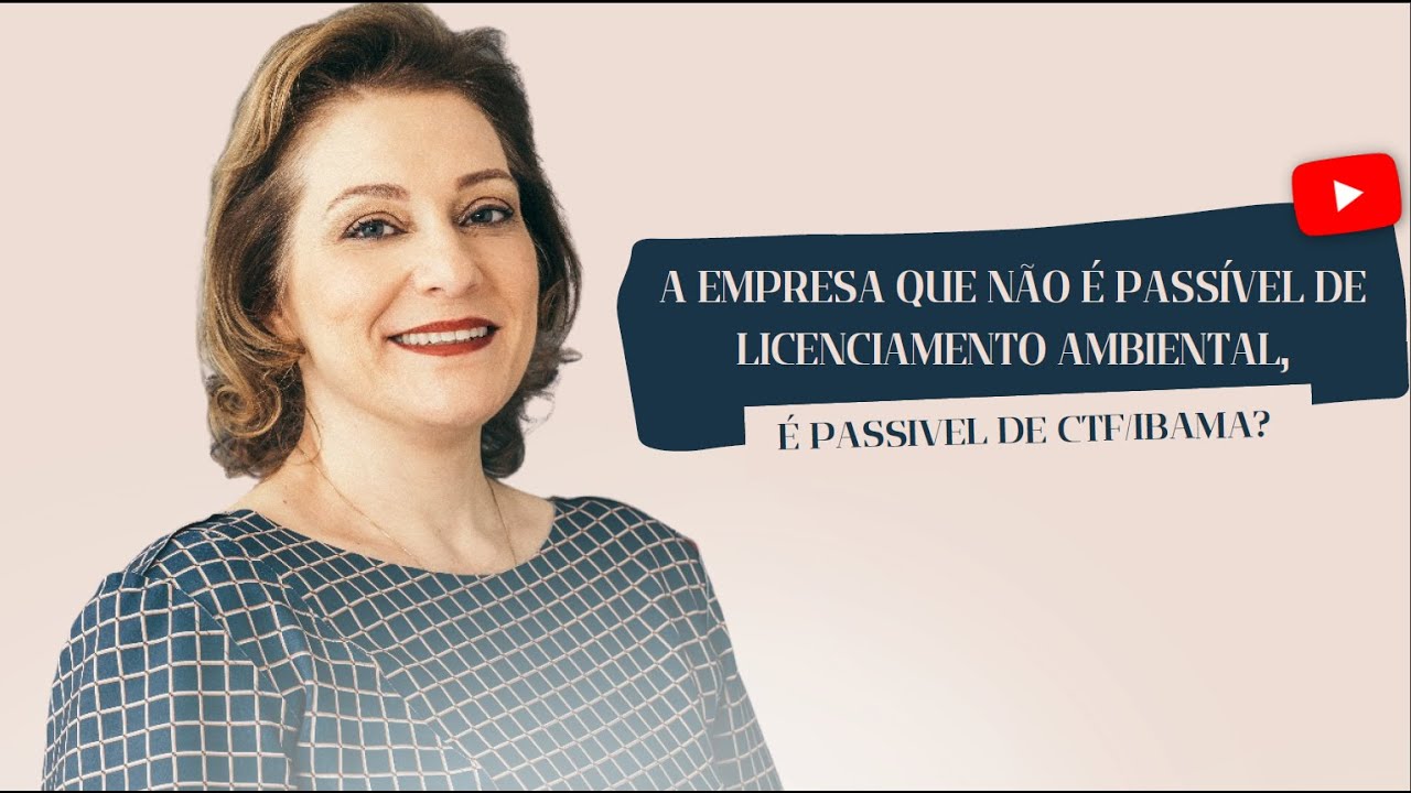 A empresa que não é passível de licenciamento ambiental, é passível de ...