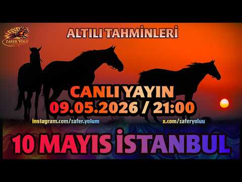 10 Mayıs İstanbul |1. ve 2. Altılı Tahminleri | #tjk #zaferyolu