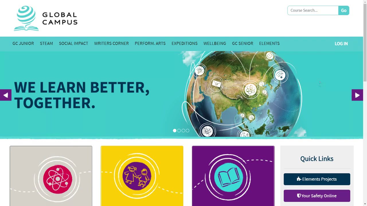 DCIS:How to login to the Global Campus - YouTube