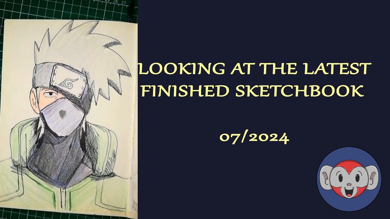 LOOKING AT THE LATEST FINISHED SKETCHBOOK | DROIDMONKEY - YouTube