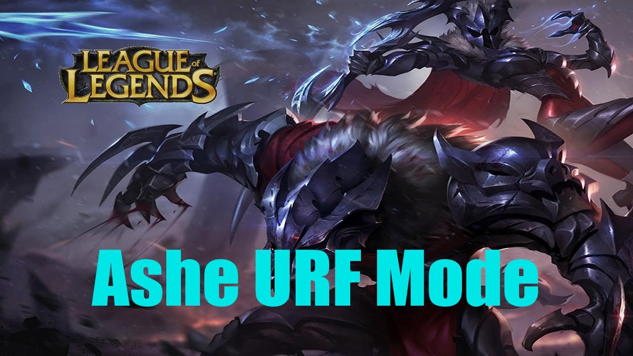 ASHE URF MODE LEAGUE OF LEGENDS FULL GAMEPLAY - YouTube
