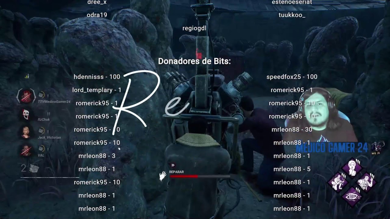 DBD STREAM 2 VS 8 - YouTube