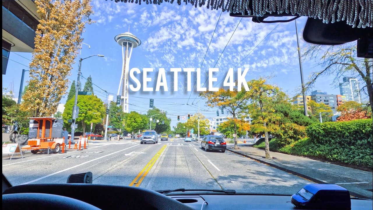 Driving Downtown - Seattle Washington 4K - YouTube