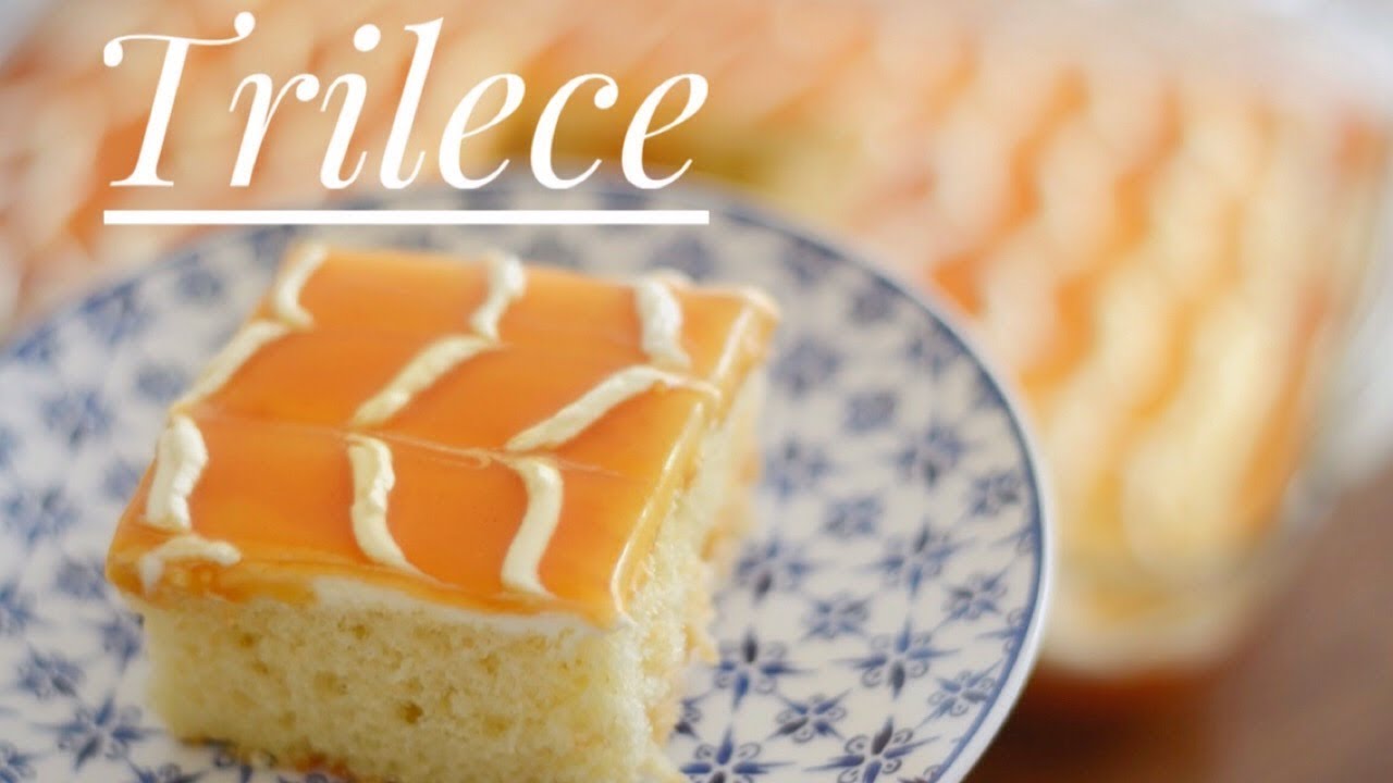 Tres Leches cake recipe (Milky Caramel Cake) Turkish-style Trilece ...