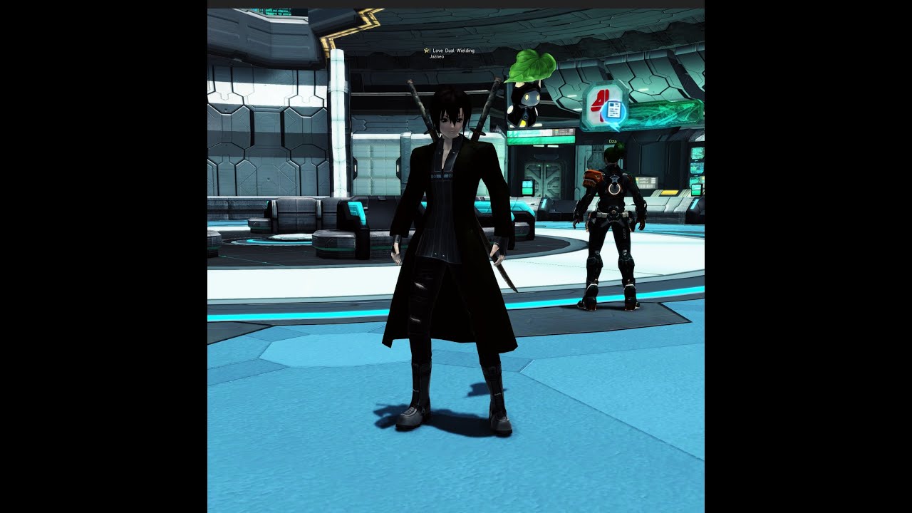 Phantasy Star Online 2 Na SAO: Kirito Build - YouTube