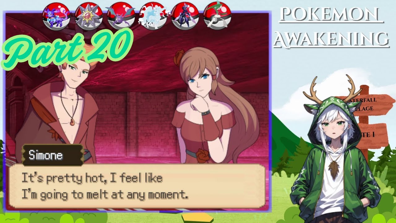BRAND NEW FAN GAME: POKEMON AWAKENING, Part 20, Time for the Fire ...