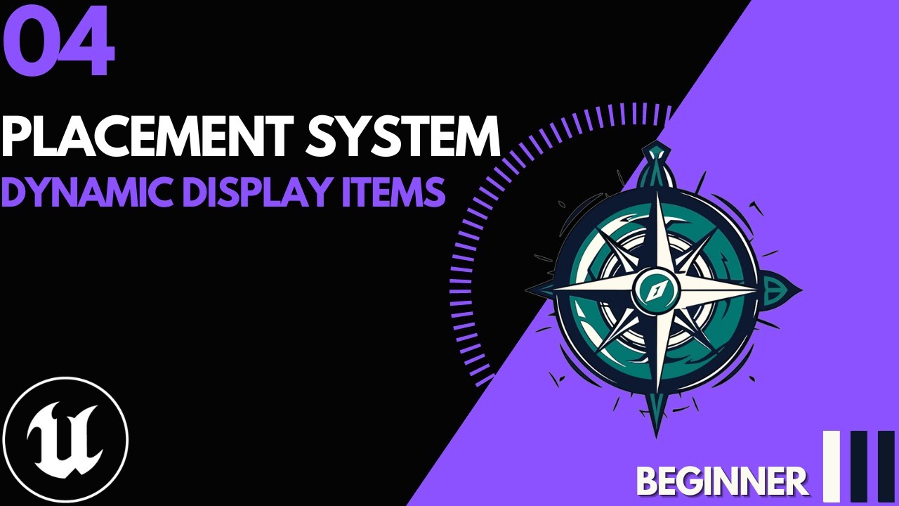 Unreal Engine Placement System - 04 - Dynamic display item - YouTube
