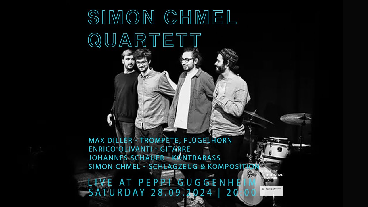 Peppi Guggenheim Berlin Live Concert: Simon Chmel Quartett - YouTube