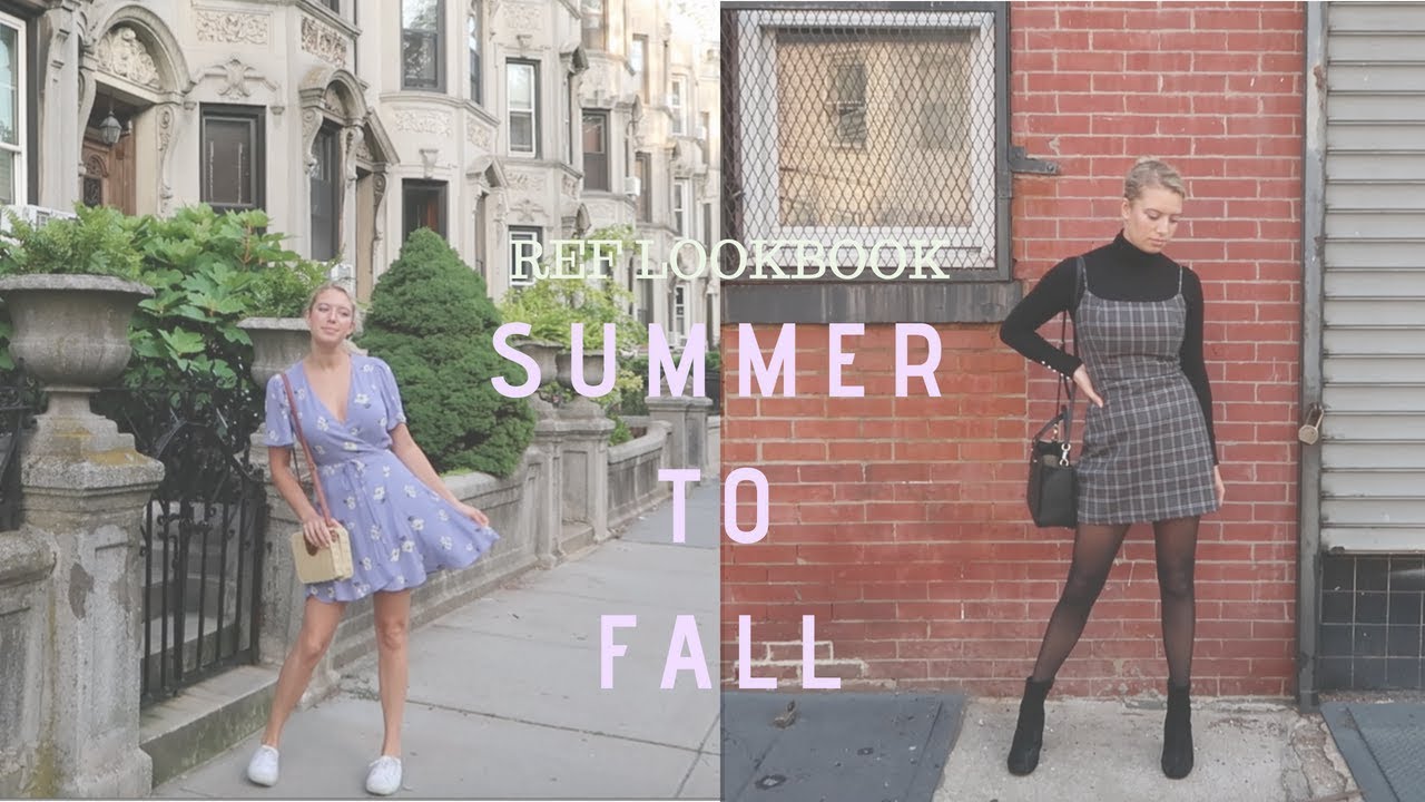 REFORMATION LOOKBOOK * SUMMER TO FALL 2018 - YouTube