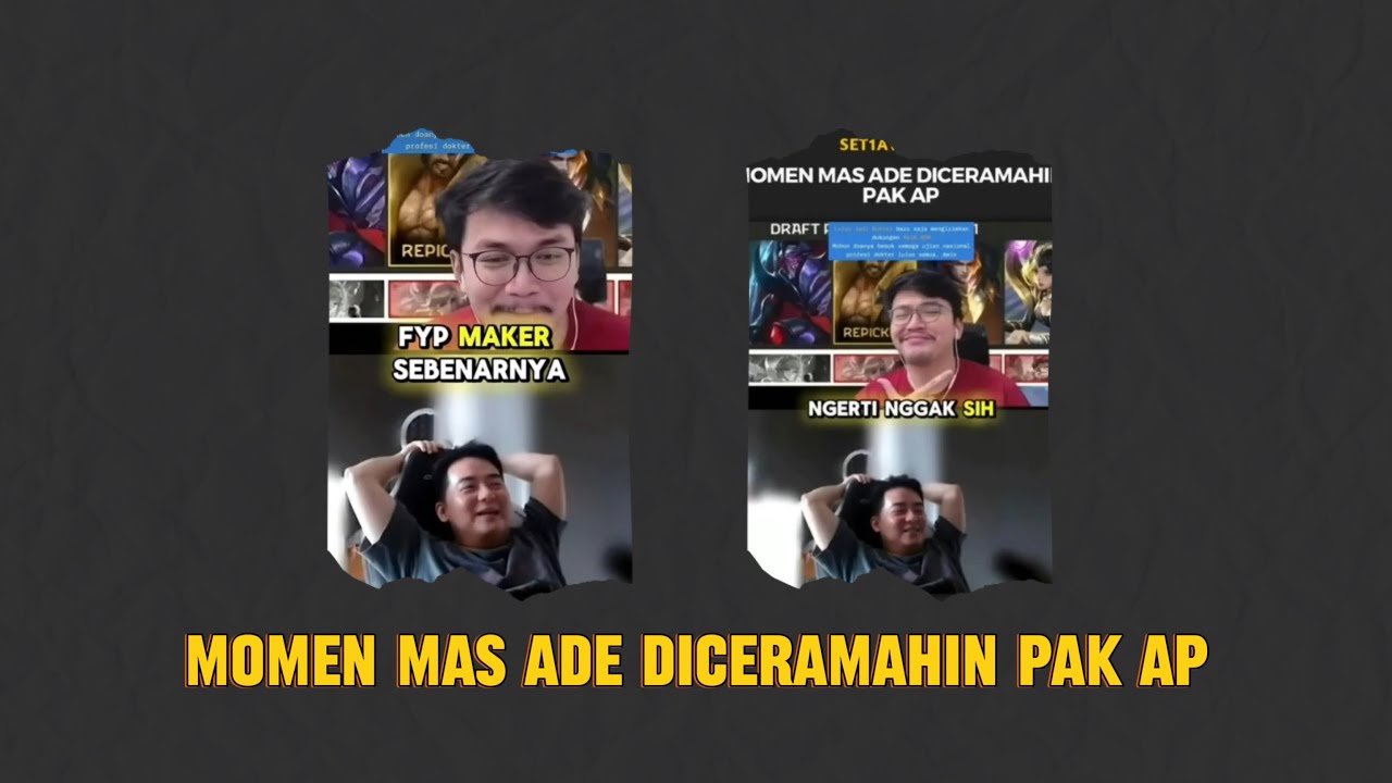 MAS ADE DICERAMAHIN PAK AP - YouTube