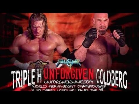 Wwe Triple H Vs Goldberg World Heavyweight Championship Title vs ...