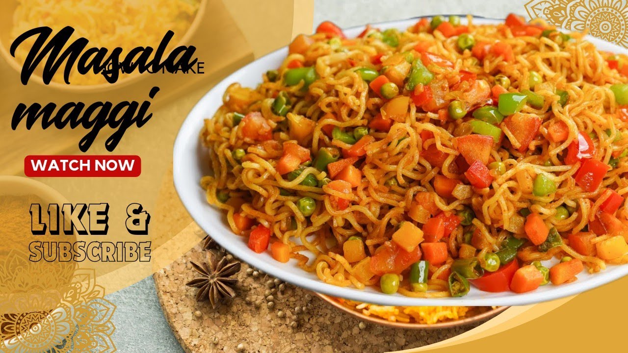 Masala Maggi recipe how to cook Maggi Maggi recipe - YouTube