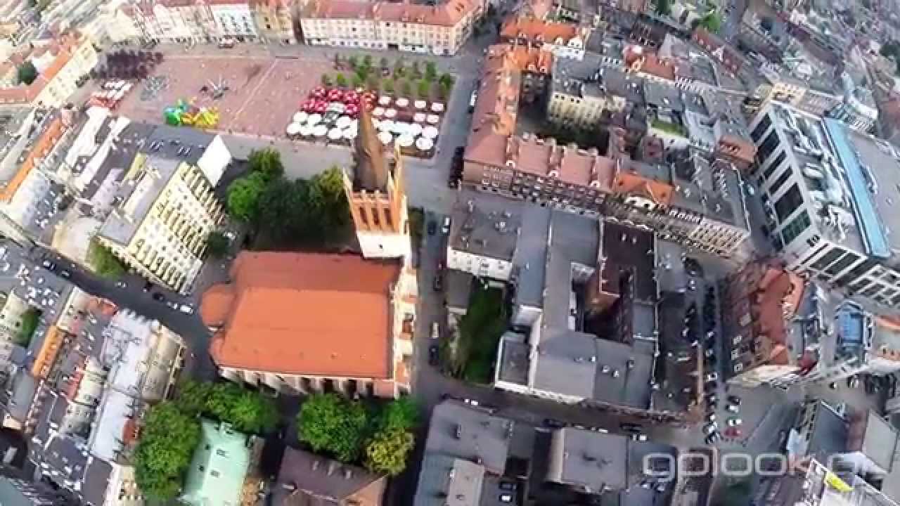 Piwiarnia Warka Bytom, Dni Bytomia lipiec 2015r. z drona HD - YouTube