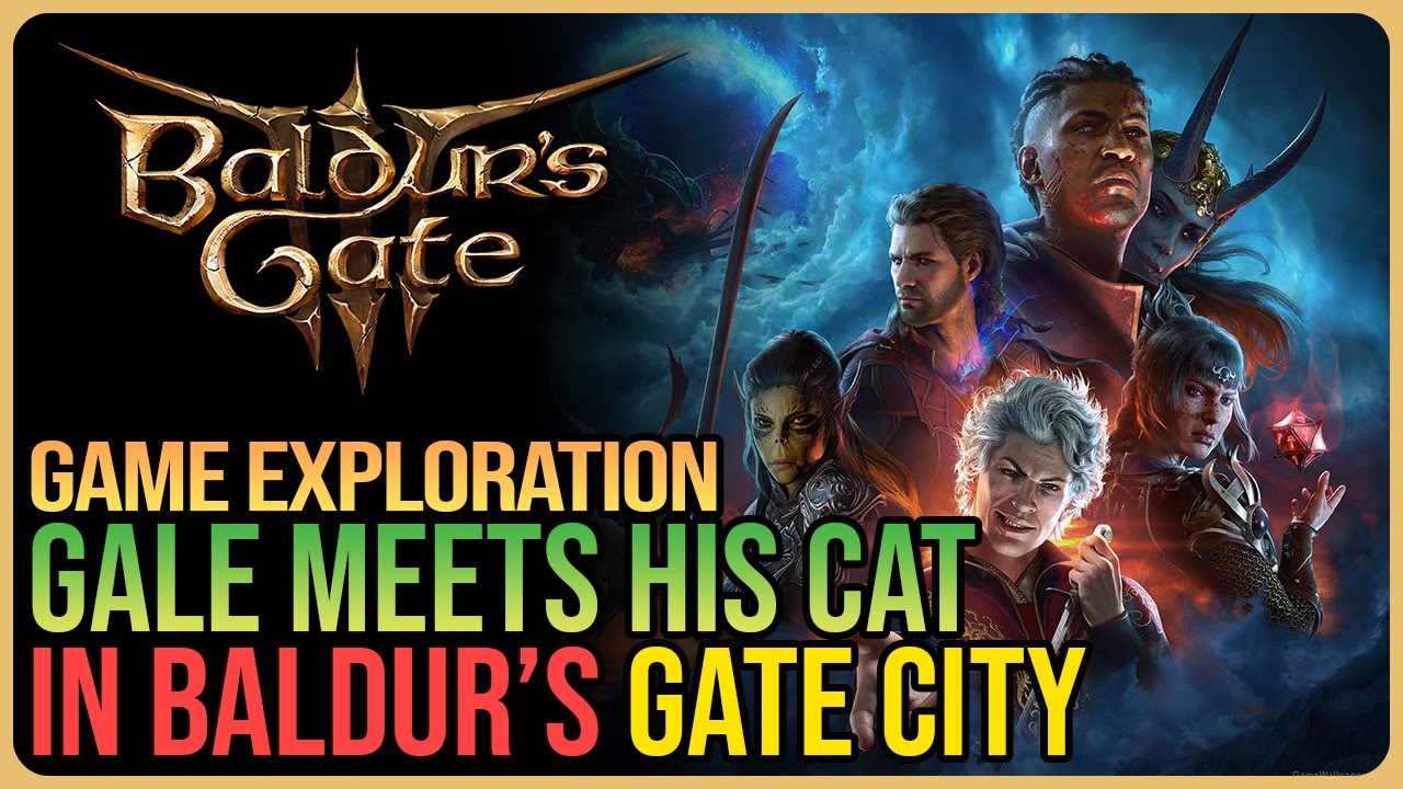 Gale Meets His Cat Baldur's Gate 3 - YouTube