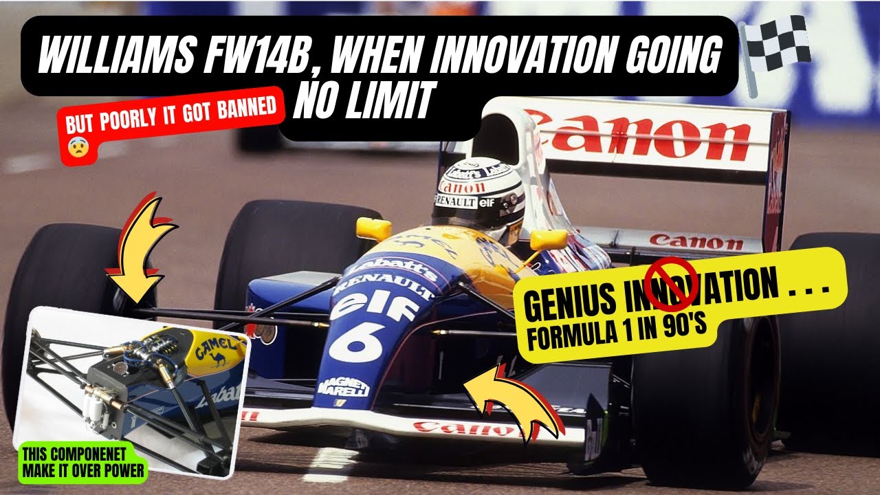Williams FW14B Active Suspension Story - When the best suspension era ...